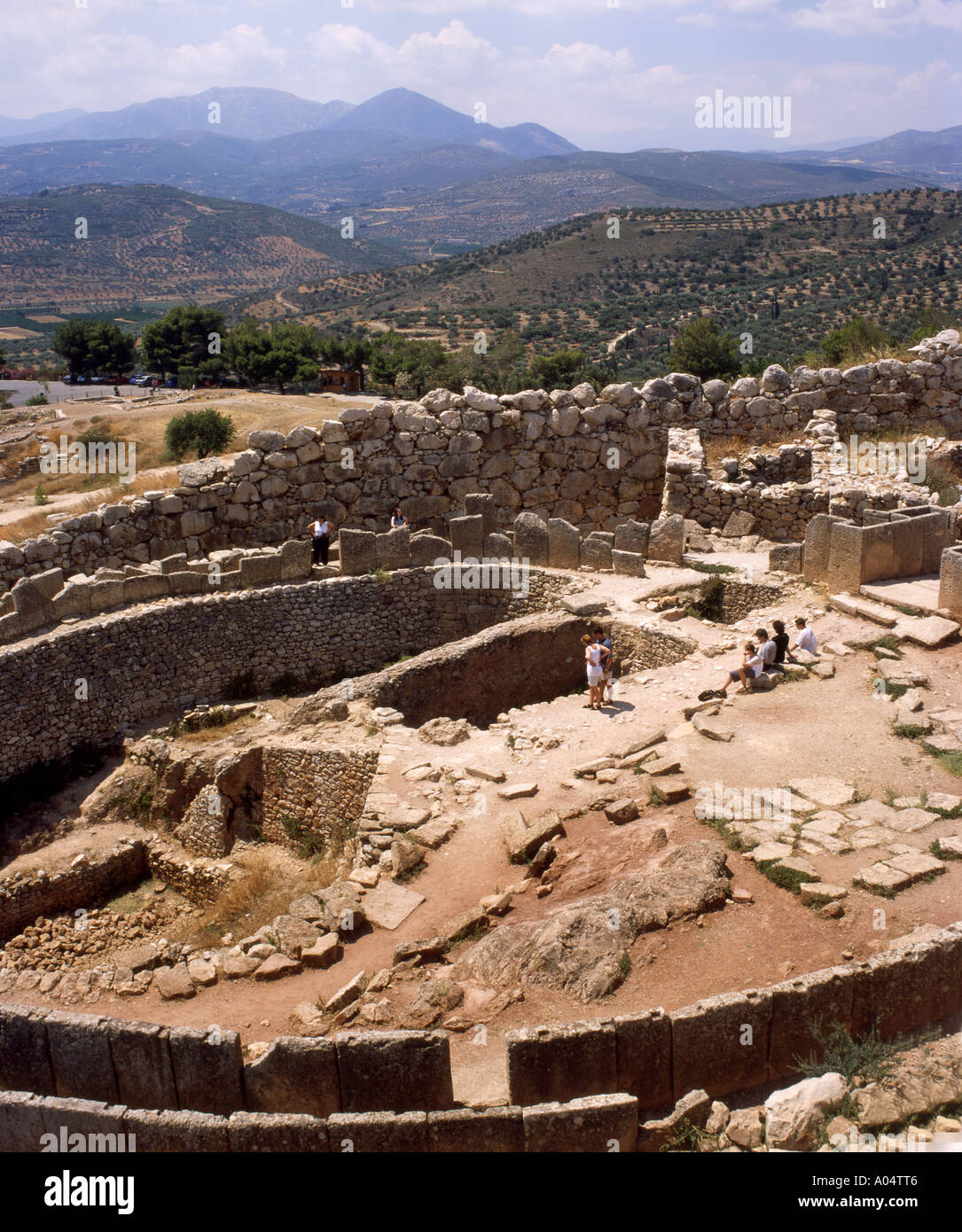 Greece. Mycenae. Citadel Stock Photo - Alamy
