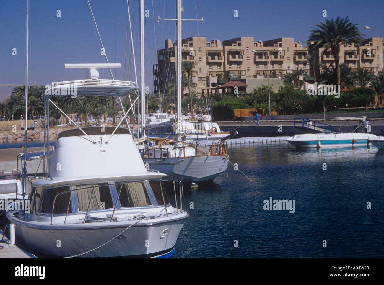The marina in Aqaba, Red Sea port in south Jordan Stock Photo - Alamy