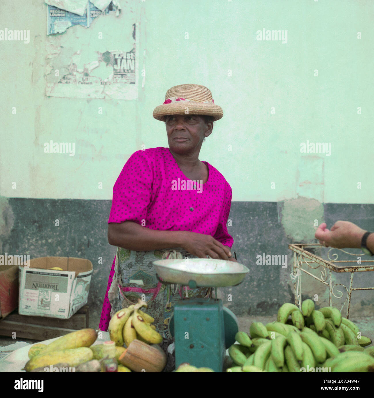 Barbados street food hi-res stock photography and images - Alamy