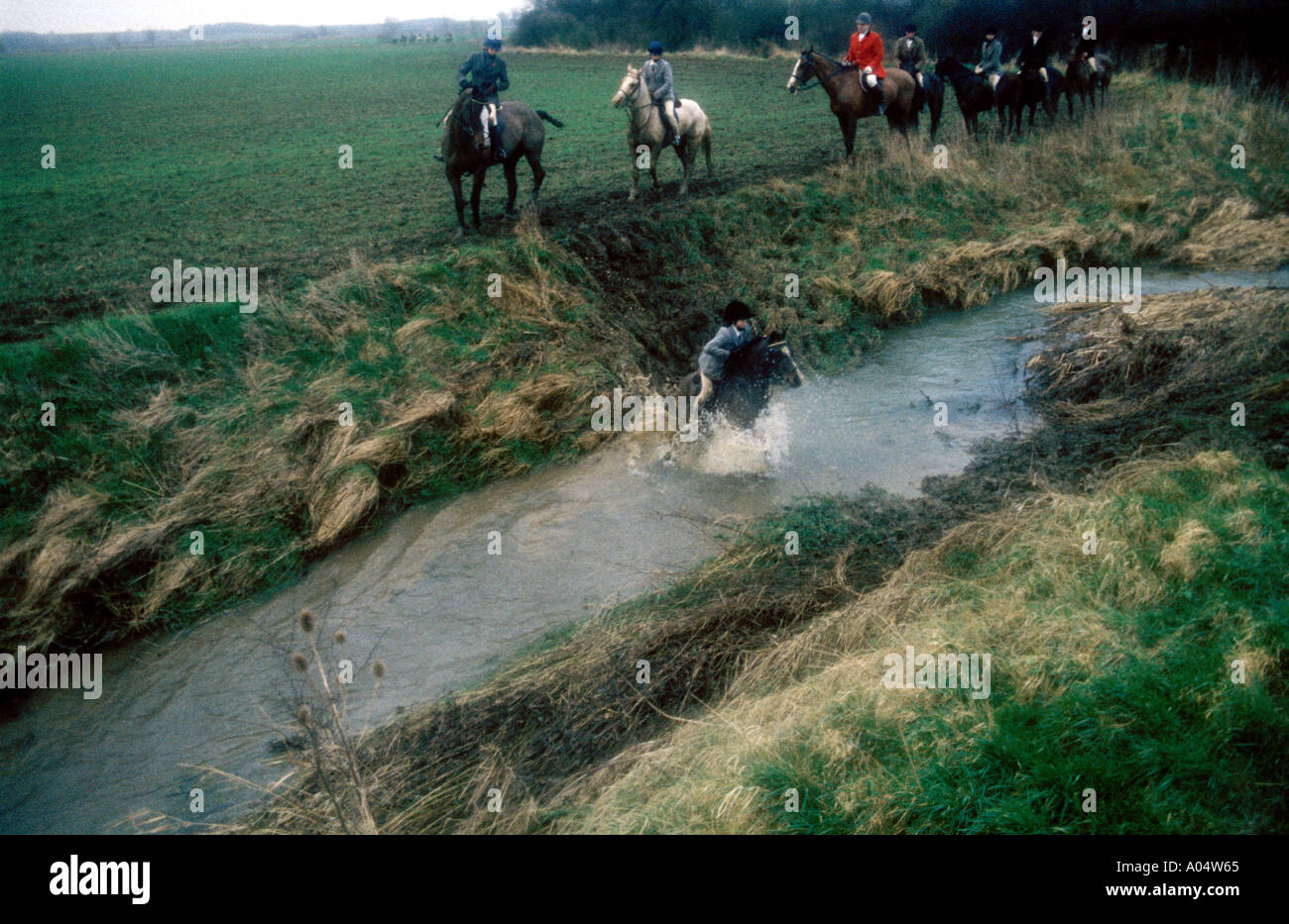 Fox Hunting England Stock Photo - Alamy