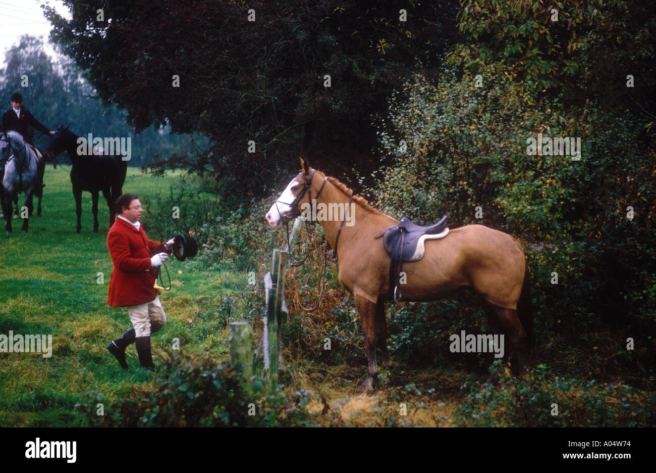 Fox Hunting England Stock Photo - Alamy