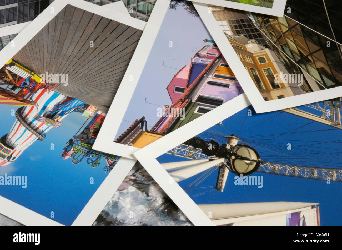 Scattered photos hi-res stock photography and images - Alamy