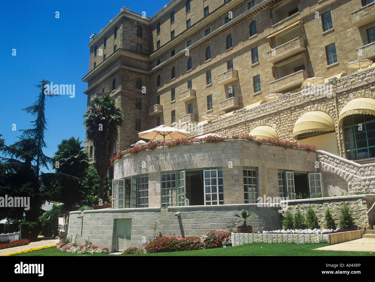 The King David Hotel in Jerusalem Israel Stock Photo - Alamy