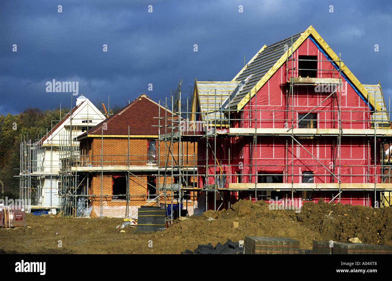 houses being built with Modern Methods of Construction (MMC) at ...