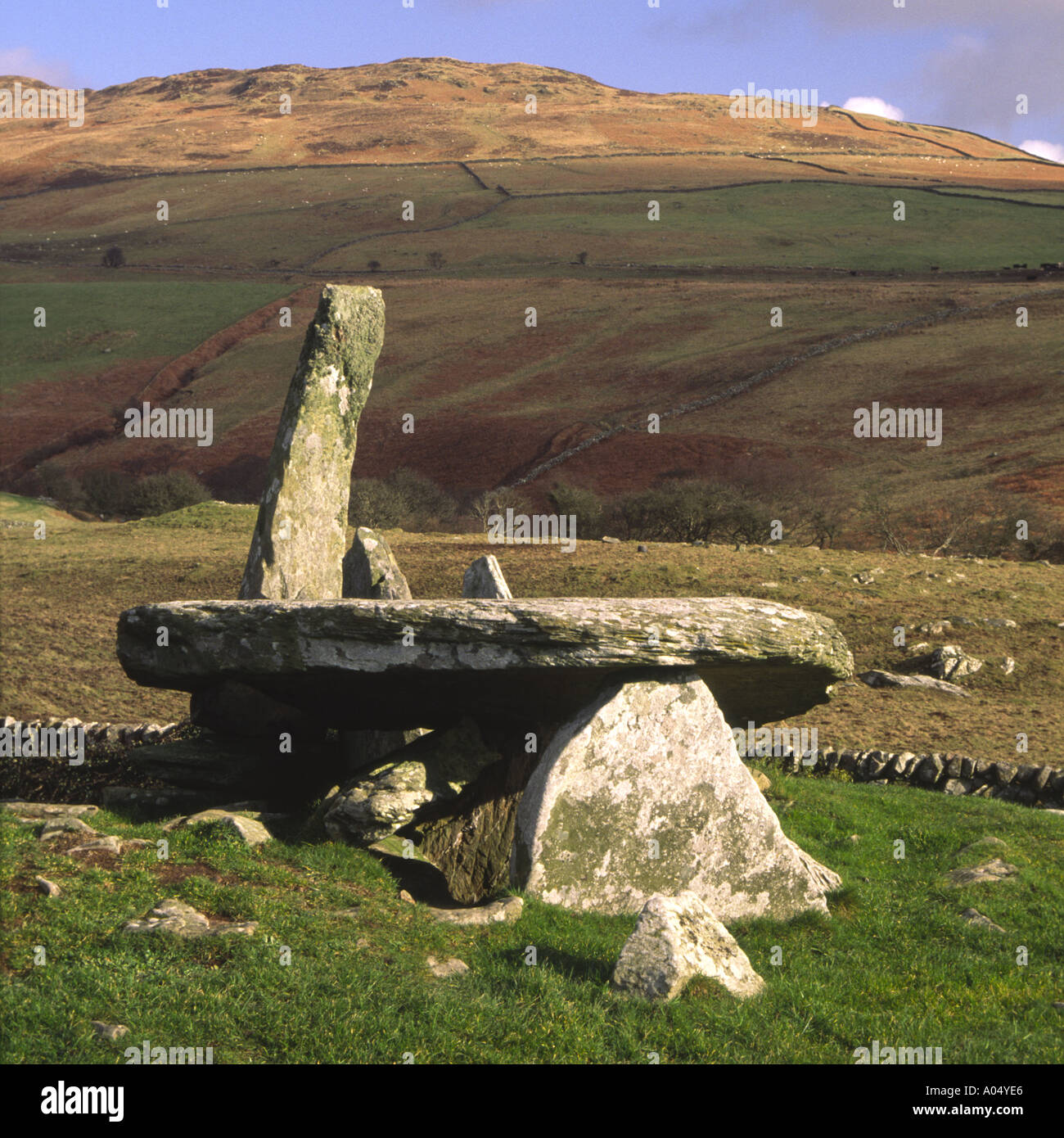 Cairn Holy Neolithic Burial Cairn Stock Photo - Alamy