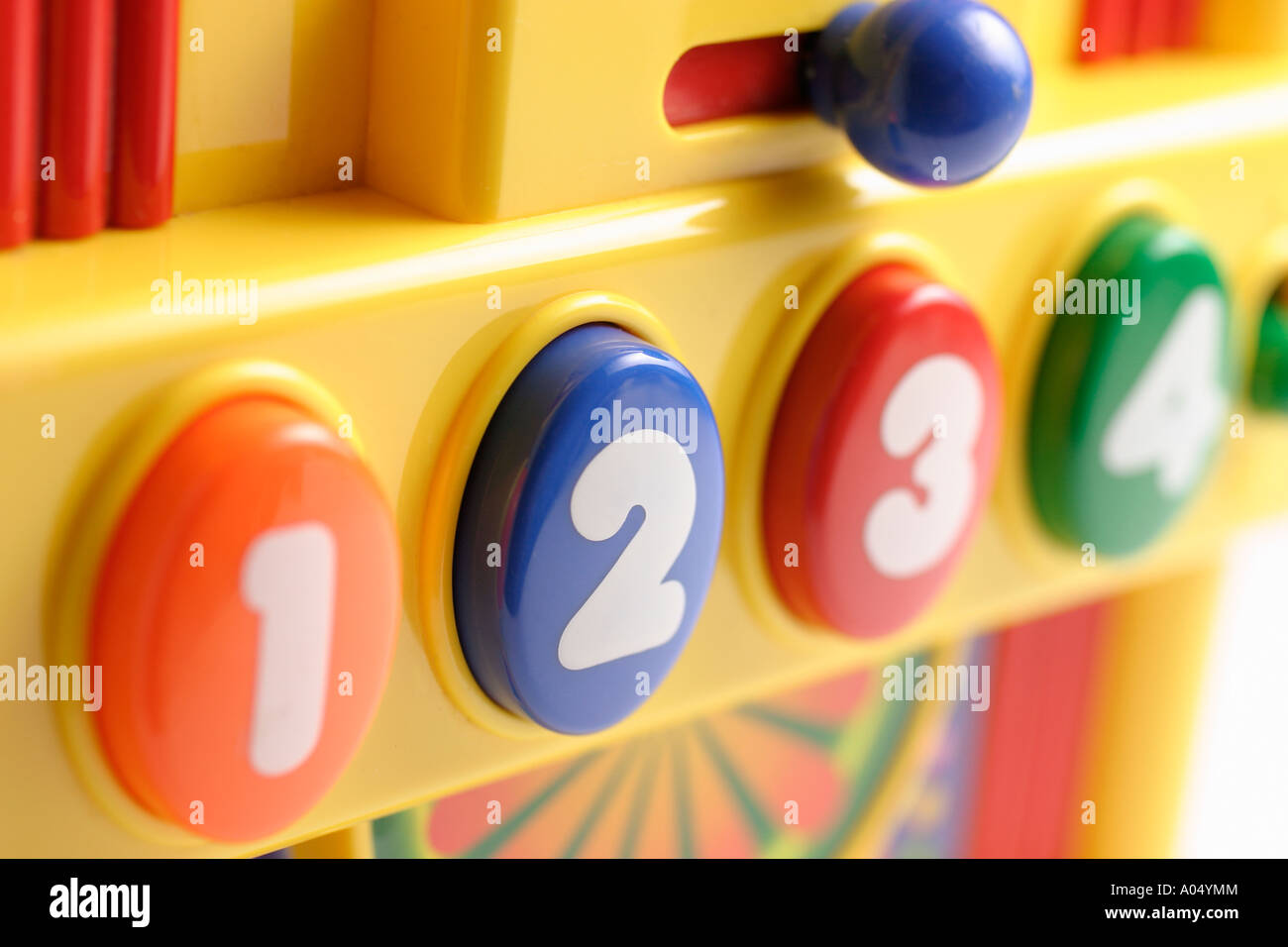 Toy Pinball Machine Stock Photo - Alamy