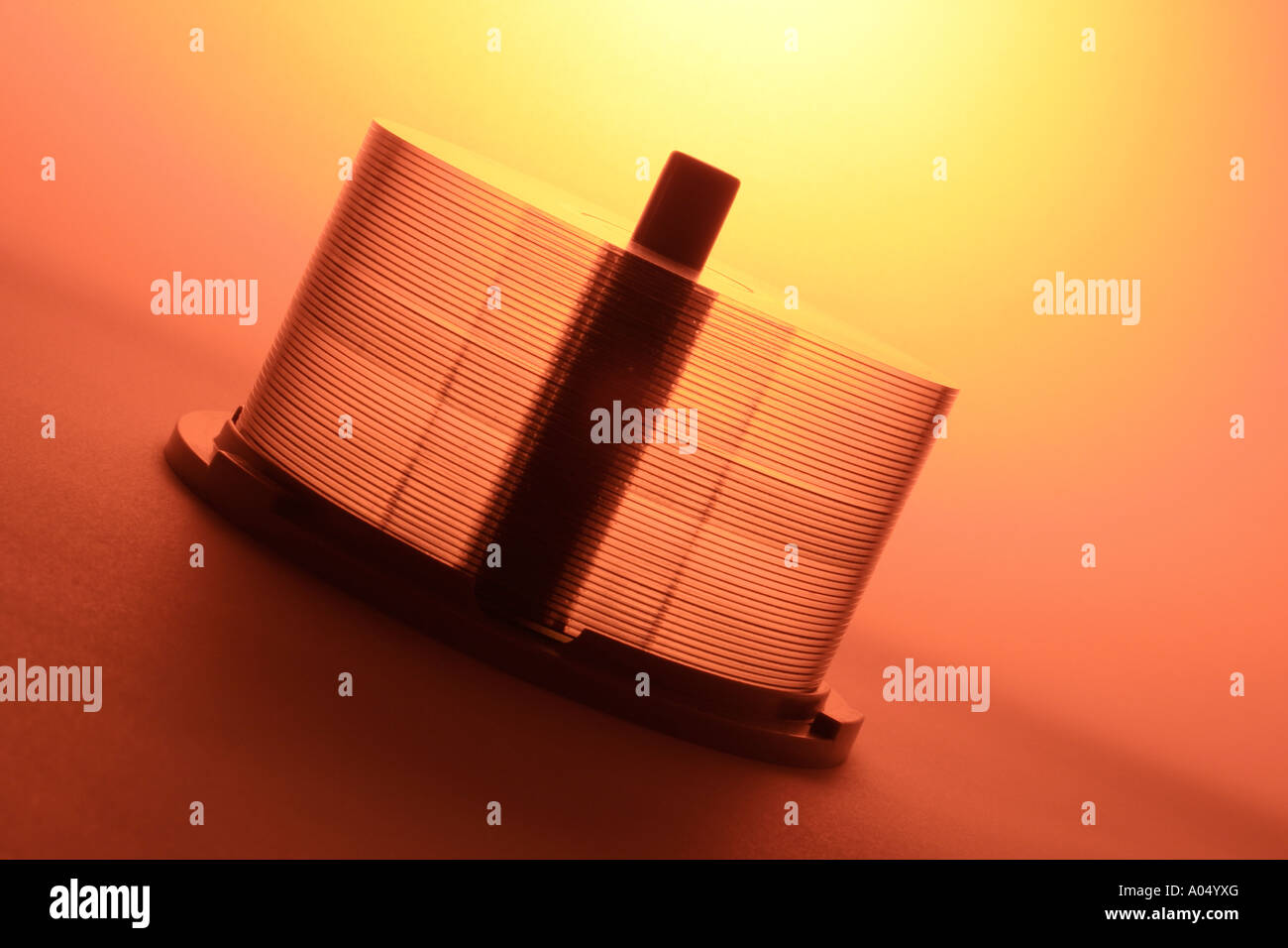 Cd spindle hi-res stock photography and images - Alamy