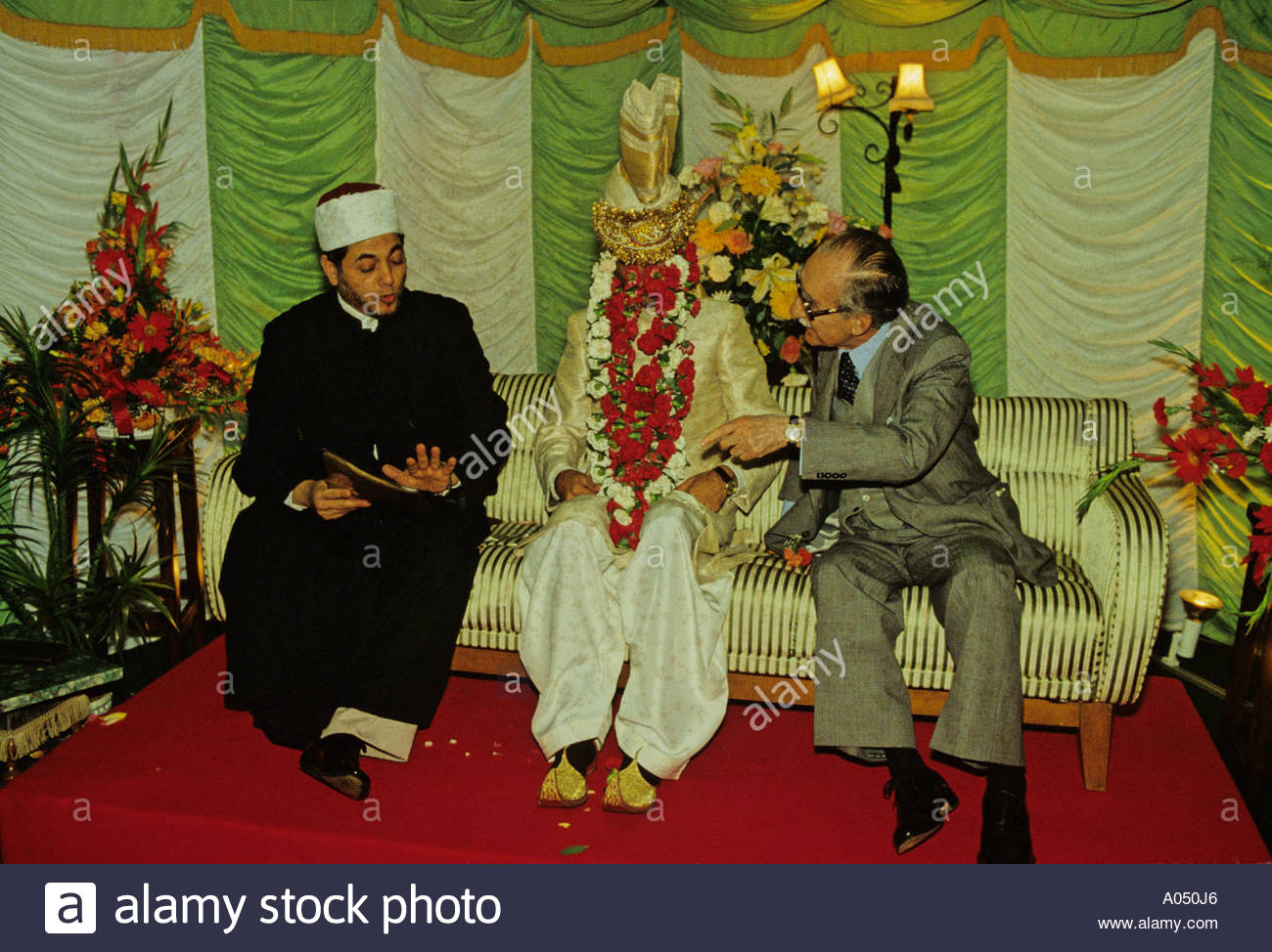 Muslim Wedding Ceremony Pakistan High Resolution Stock Photography and ...