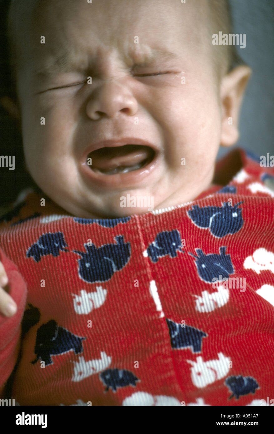 A crying baby Stock Photo - Alamy