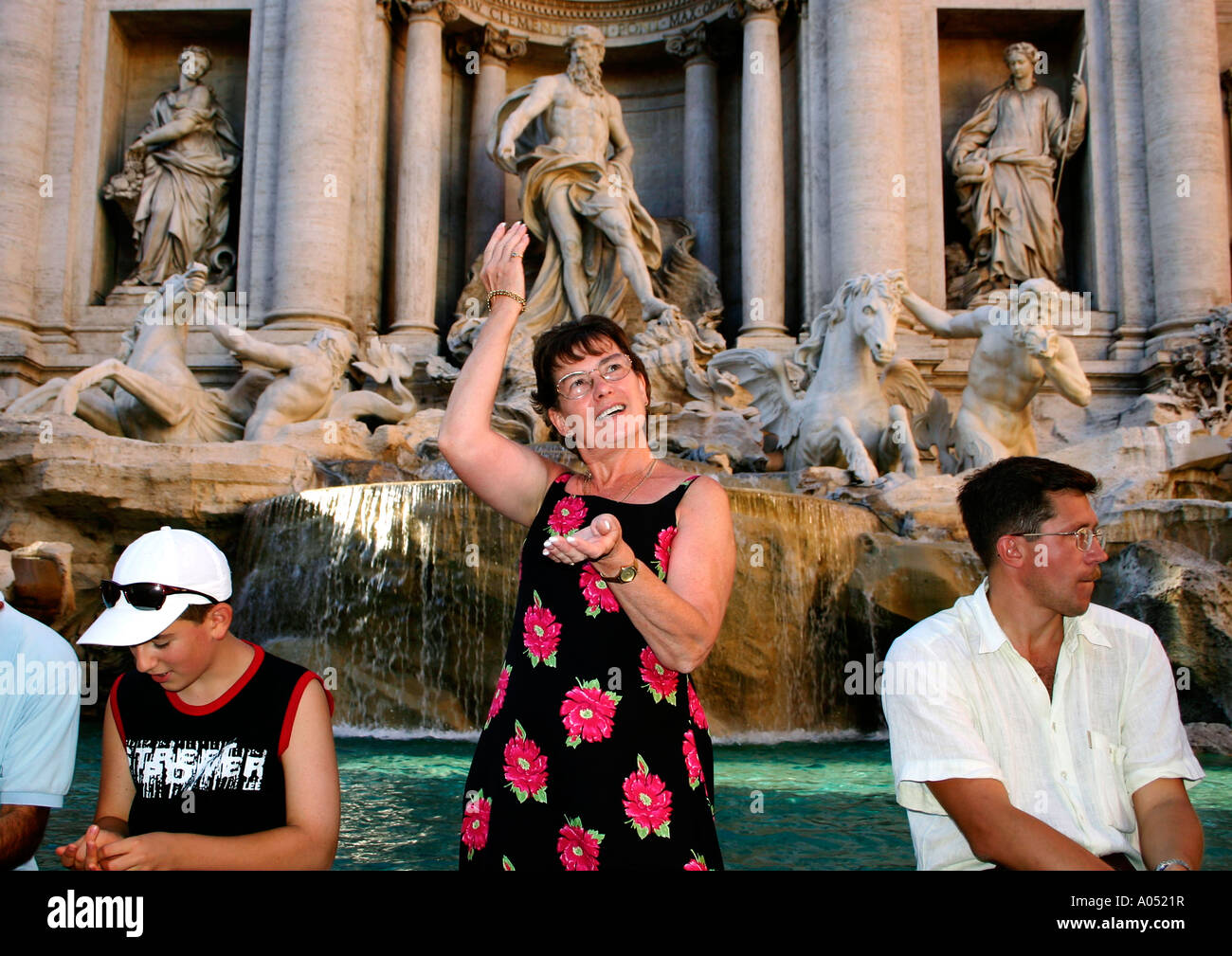 Trevi Fountain Coin Toss