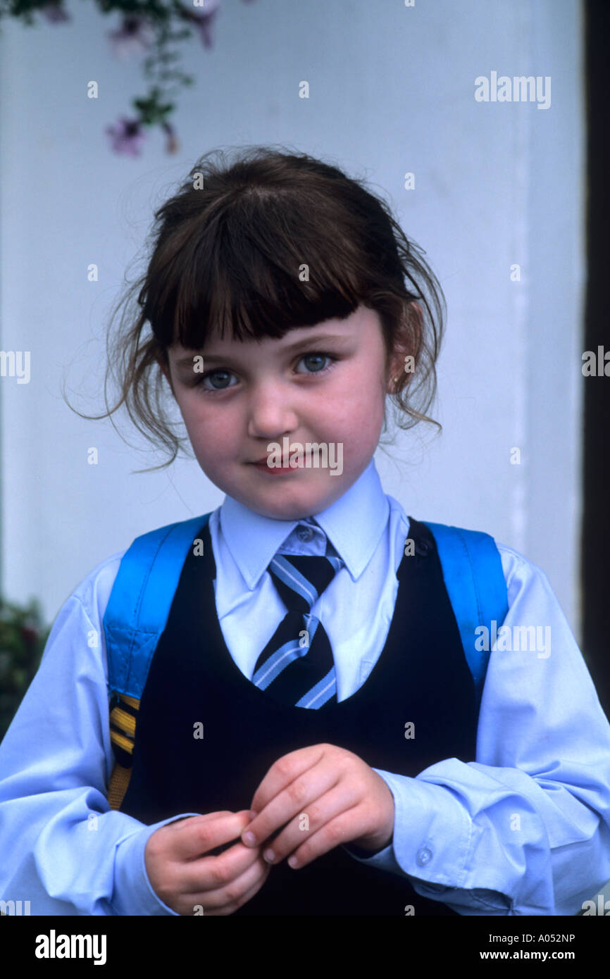 Life in ireland school girl hi-res stock photography and images - Alamy
