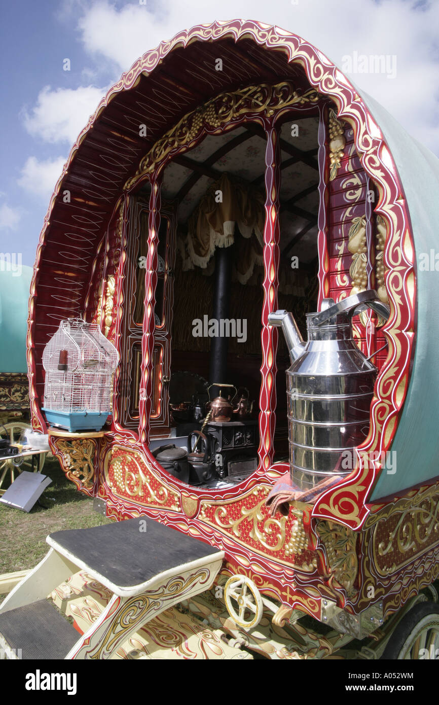 The Gypsy Horse Fair which is held twice a year at Stow on the Wold ...