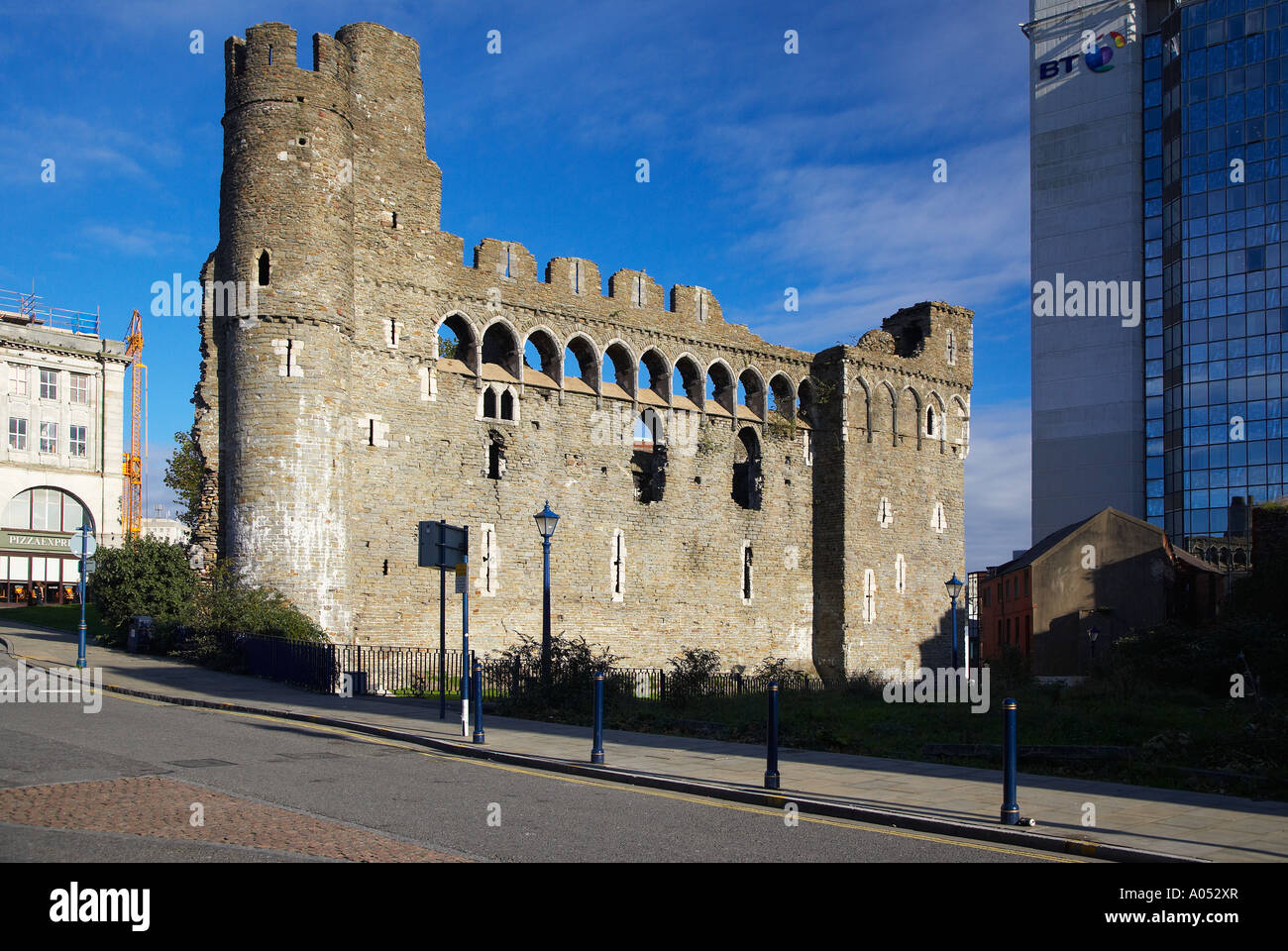 Swansea castle hi-res stock photography and images - Alamy
