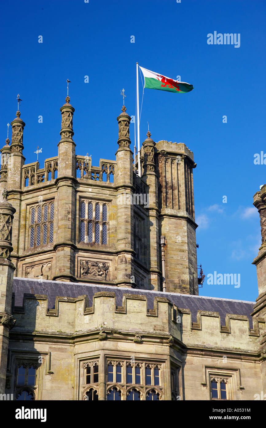 Detail of Margam Castle Stock Photo - Alamy