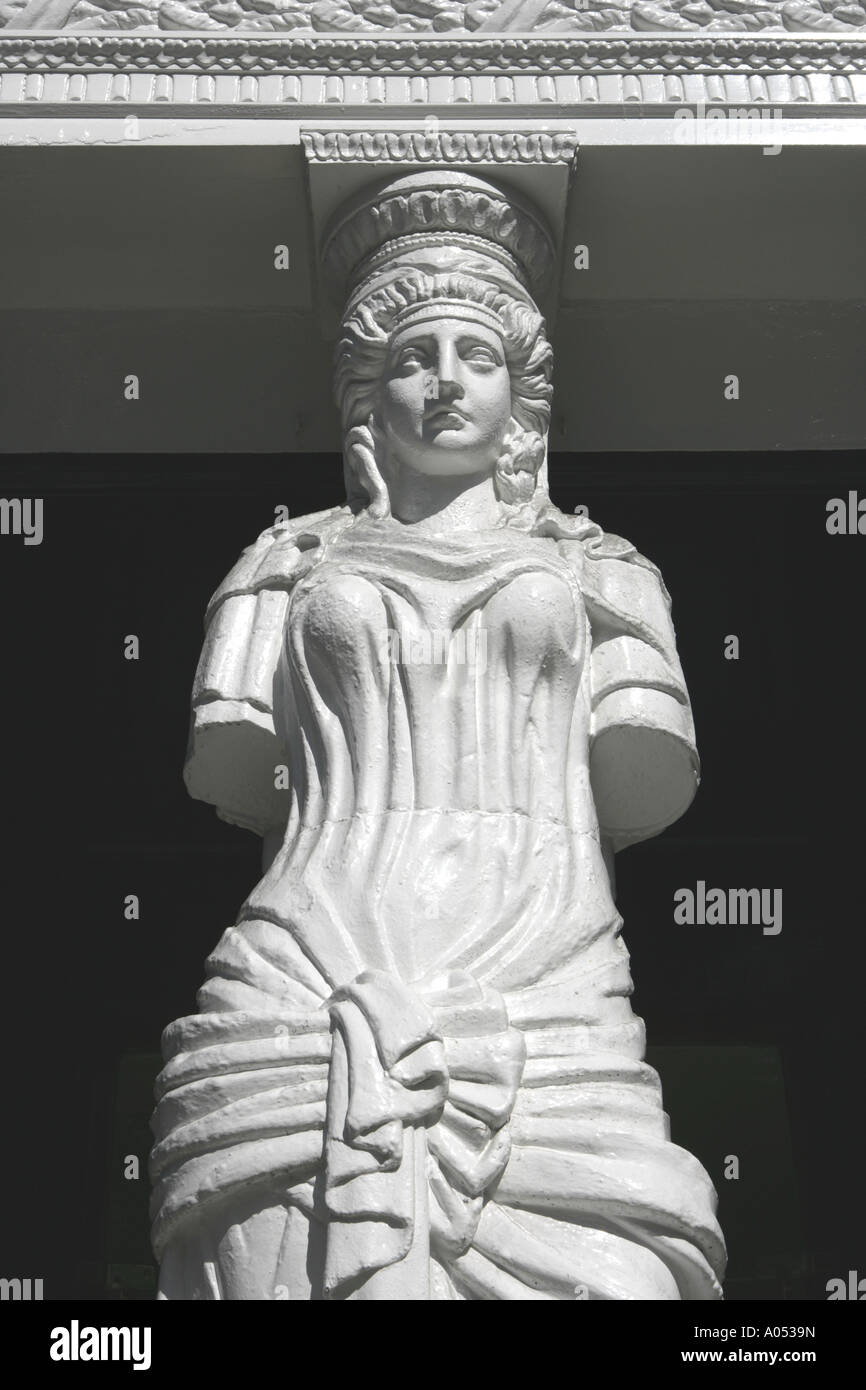 The white female figure around the buildings at Montpellier Walk in the ...