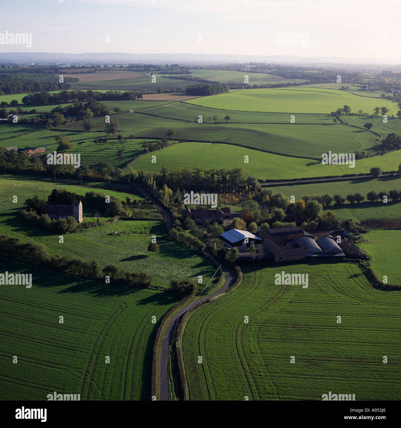 Arial photo fields hi-res stock photography and images - Alamy
