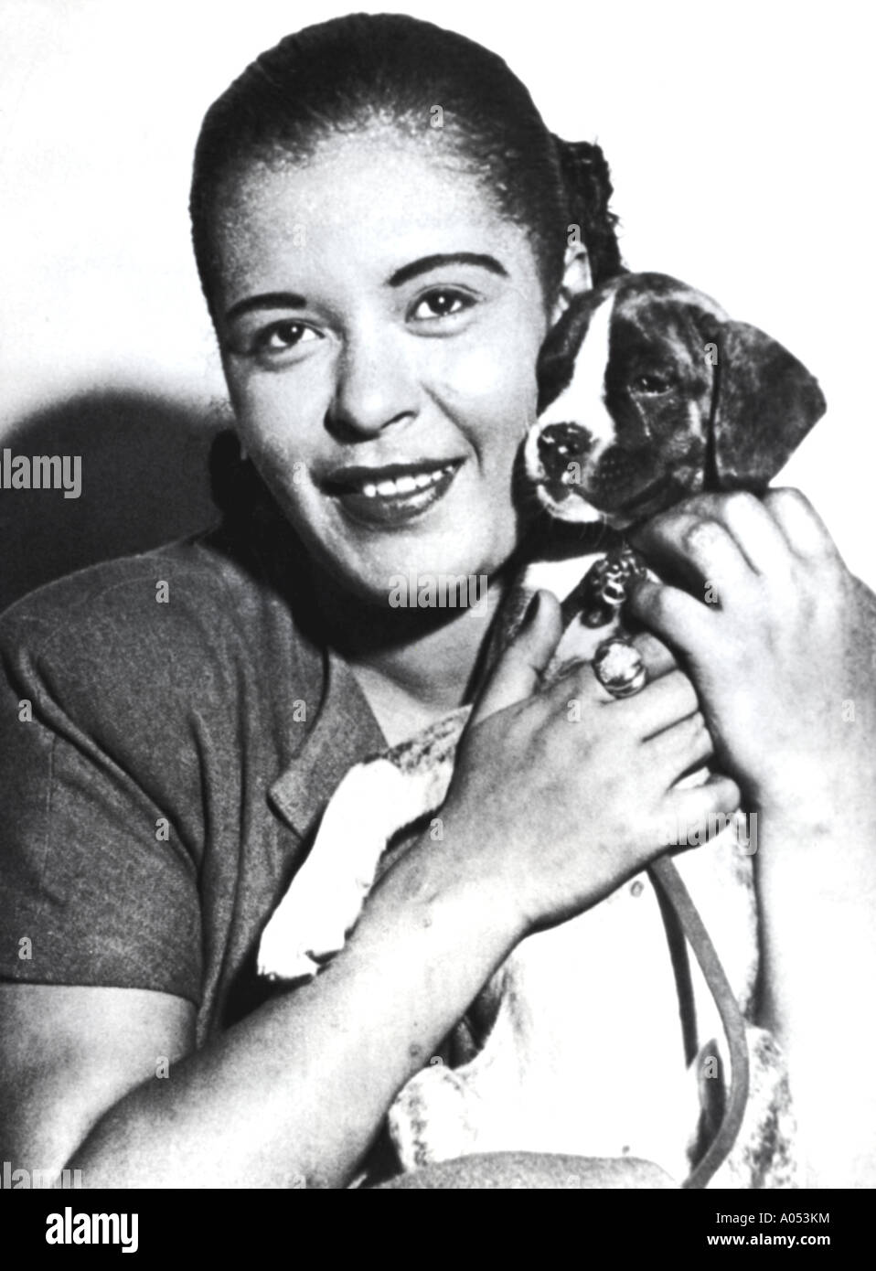 BILLIE HOLIDAY US jazz singer 1915 - 1959 Stock Photo - Alamy
