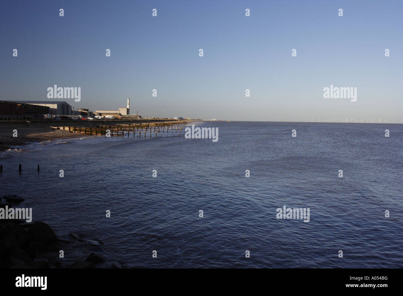 great yarmouth outer harbour Stock Photo - Alamy