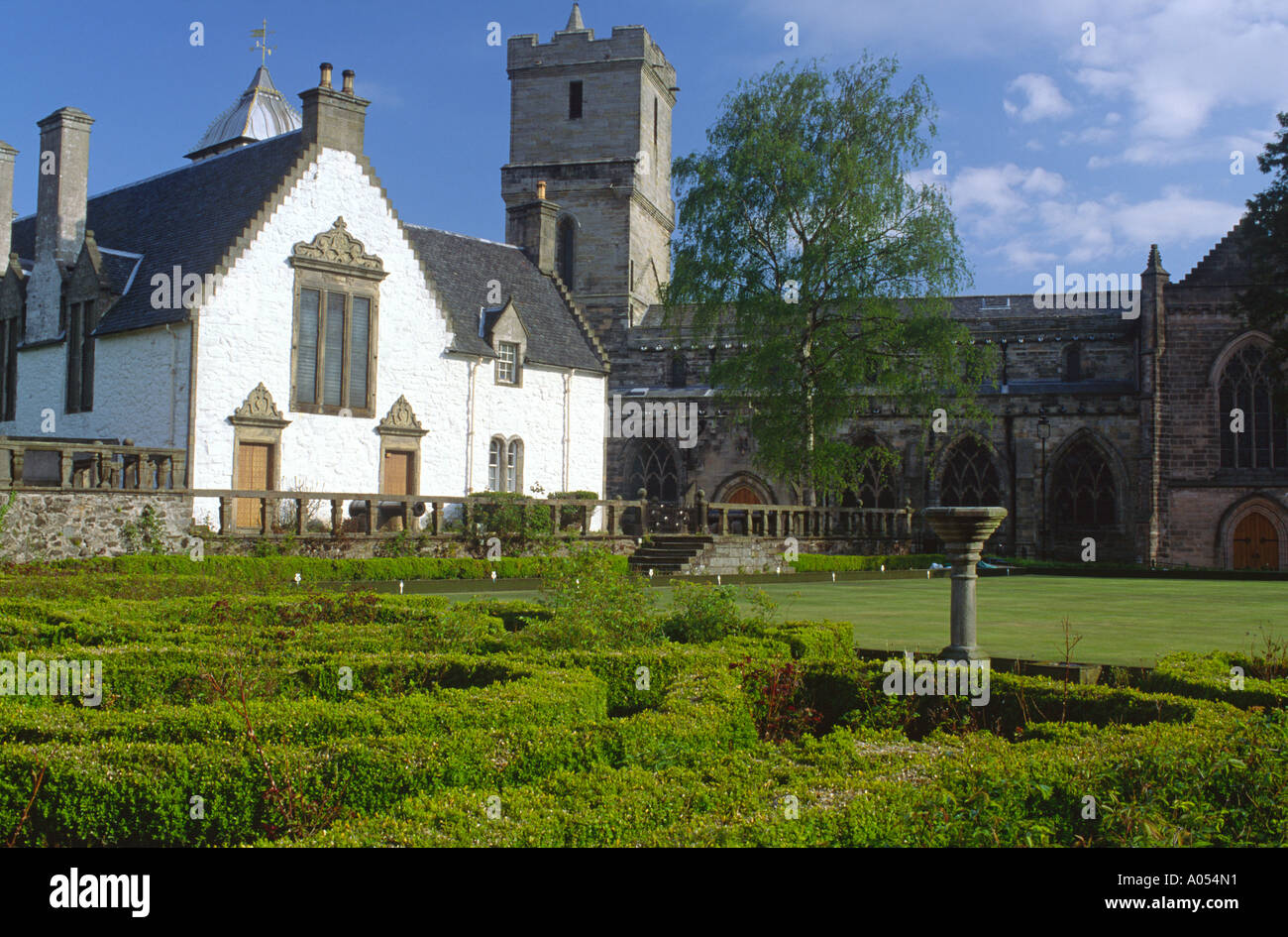 The Church of the Holy Rude and the Guildhall, Stirling, Scotland, UK ...
