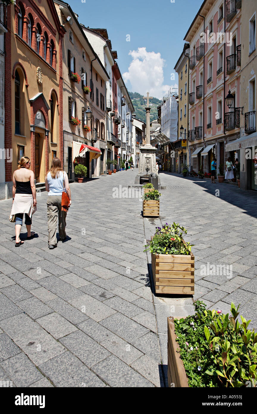Aosta Valle d Aosta Italy Stock Photo - Alamy