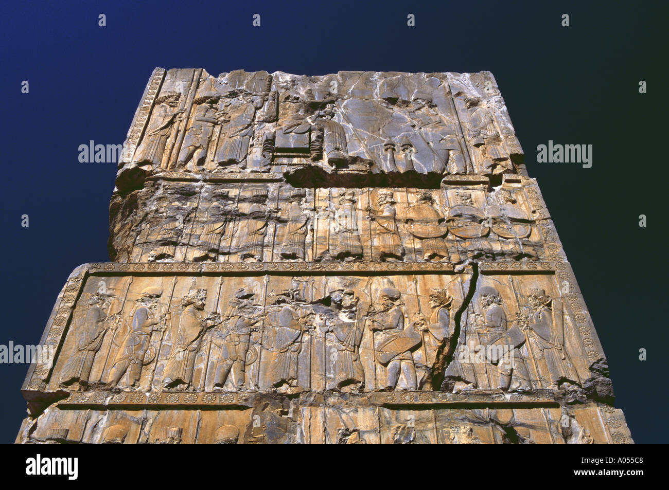 iran persepolis archaeolgical site historic ancient place restored ...
