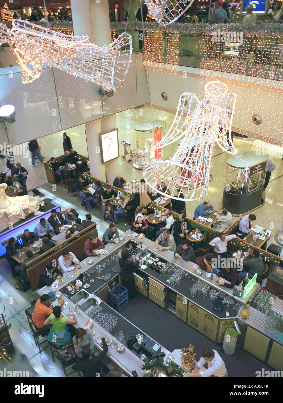 Goethe Bar, Terminal B, Frankfurt Airport, Germany Stock Photo - Alamy