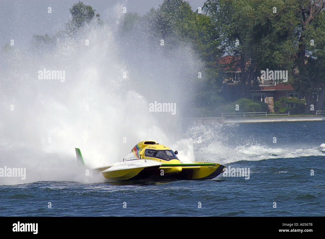 Powerboat Racing Formula One Quebec Canada Stock Photo - Alamy