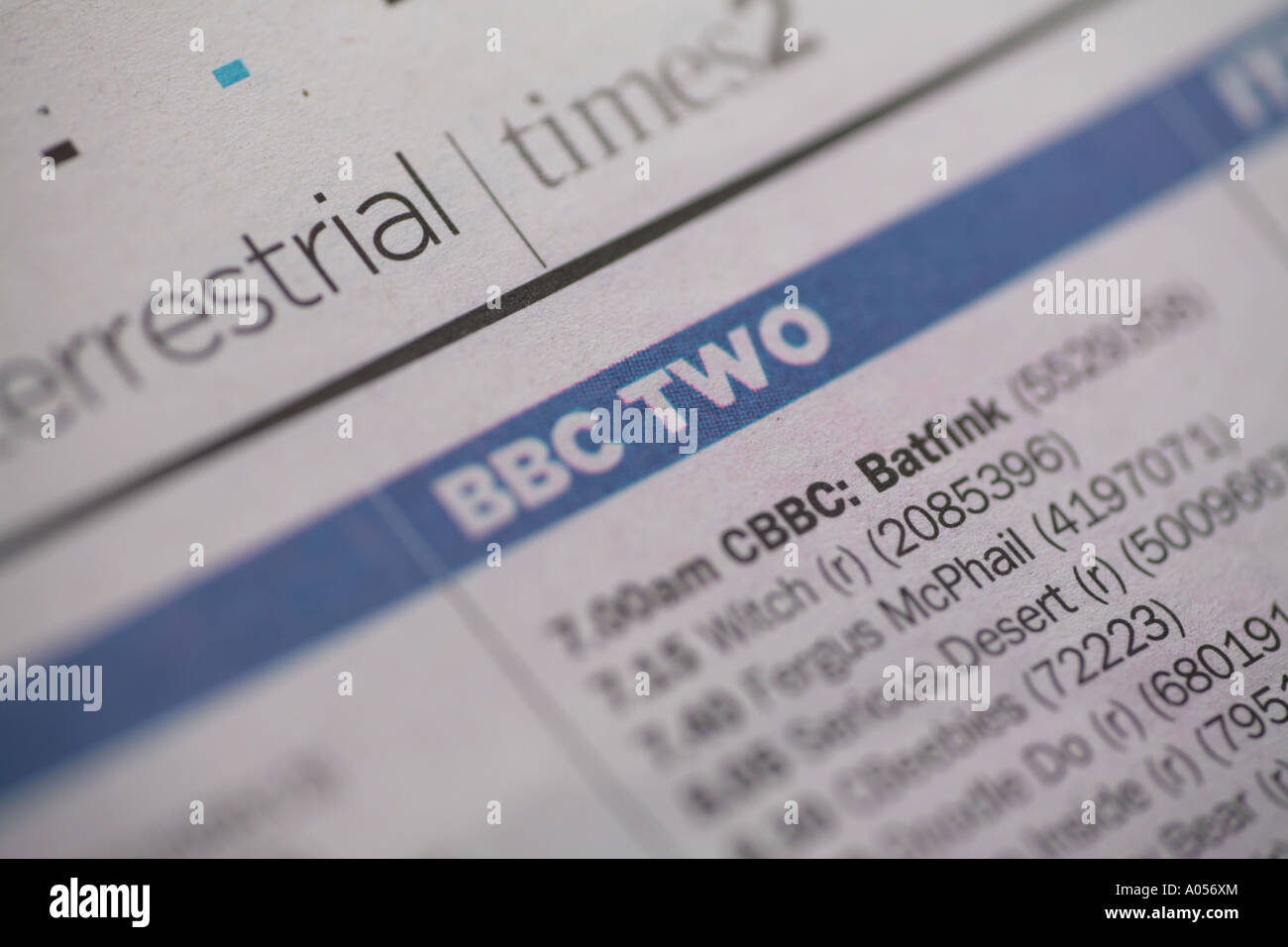 Bbc two hi-res stock photography and images - Alamy