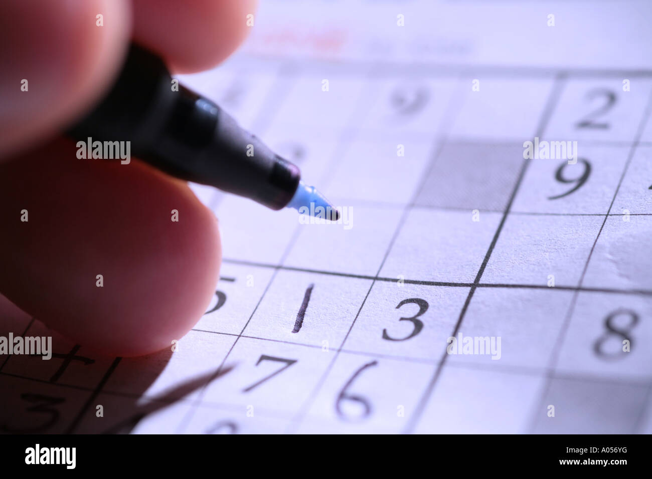 Su doku hi-res stock photography and images - Alamy