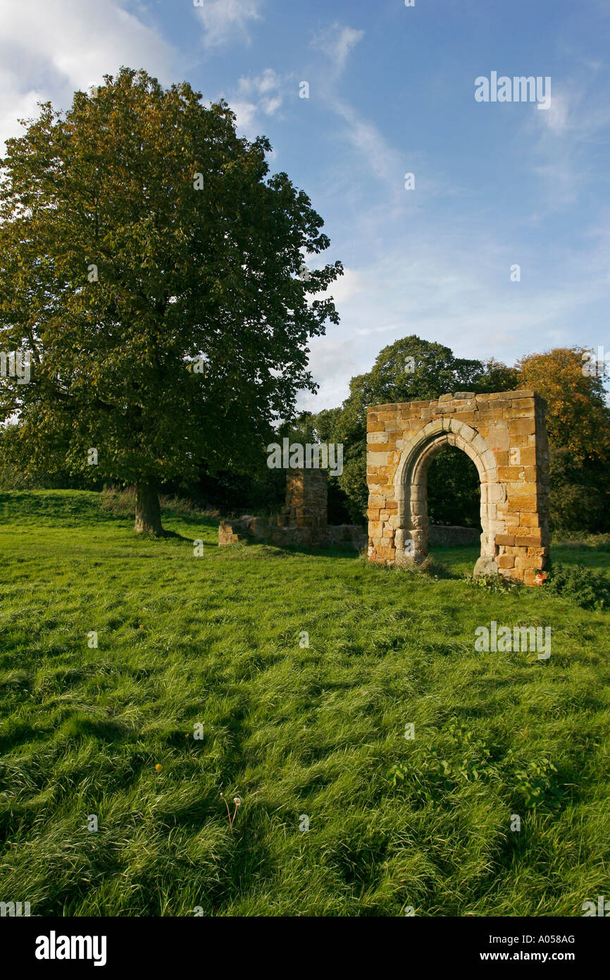 Alvecote Priory Ruin near Tamworth Warwickshire England UK Stock Photo ...