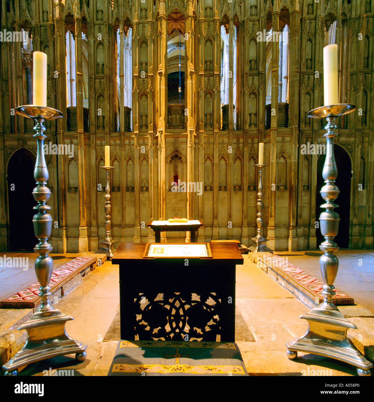 County Durham England Saint Cuthbert's Tomb Cuthbert's Final Resting ...