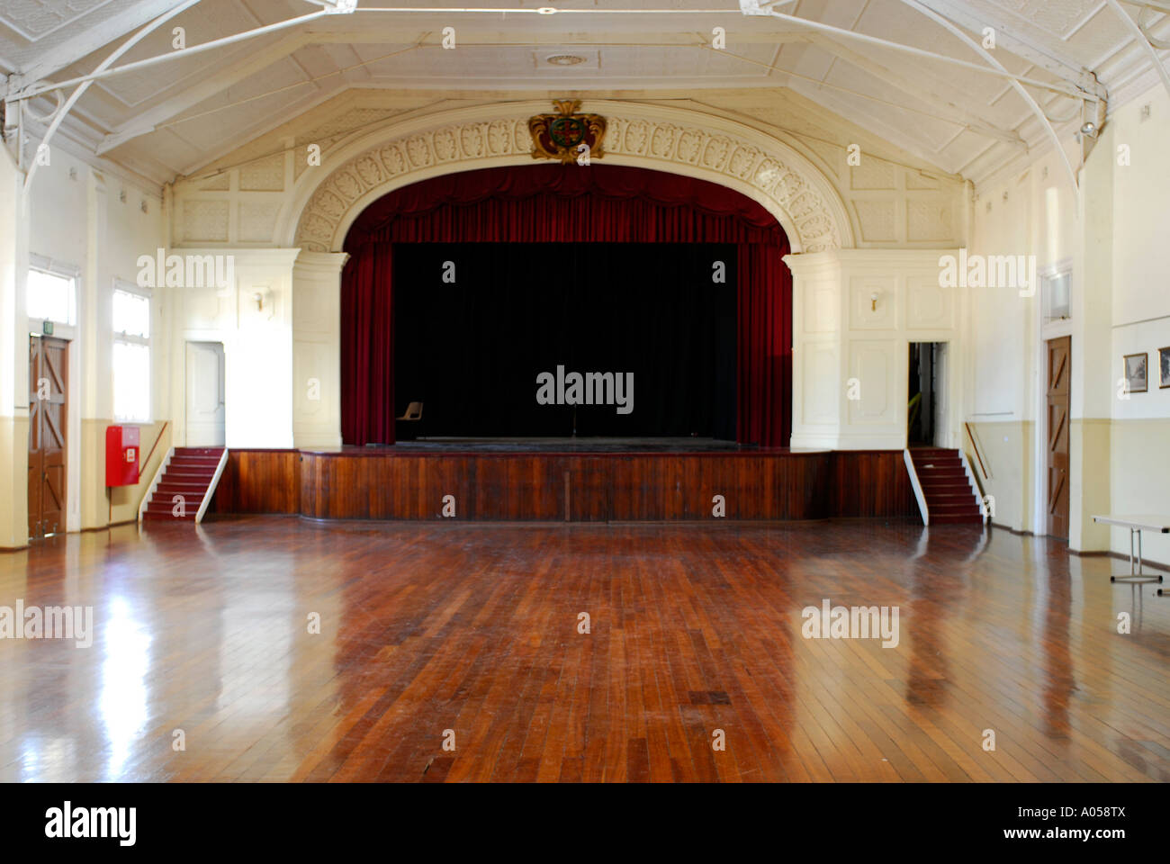 interior of York Town Hall, Western Australia Stock Photo - Alamy