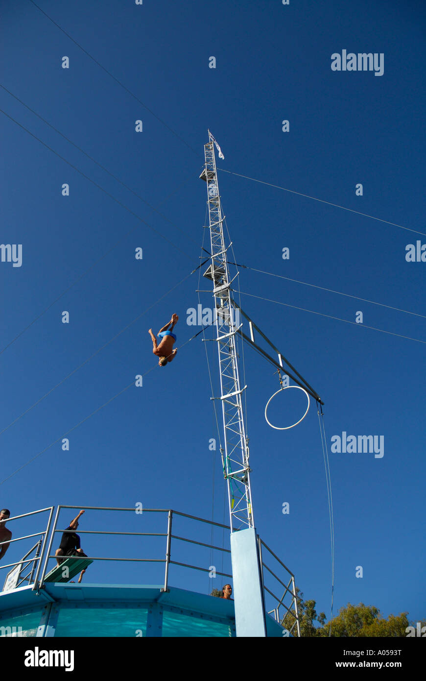 High dive pool hi-res stock photography and images - Alamy
