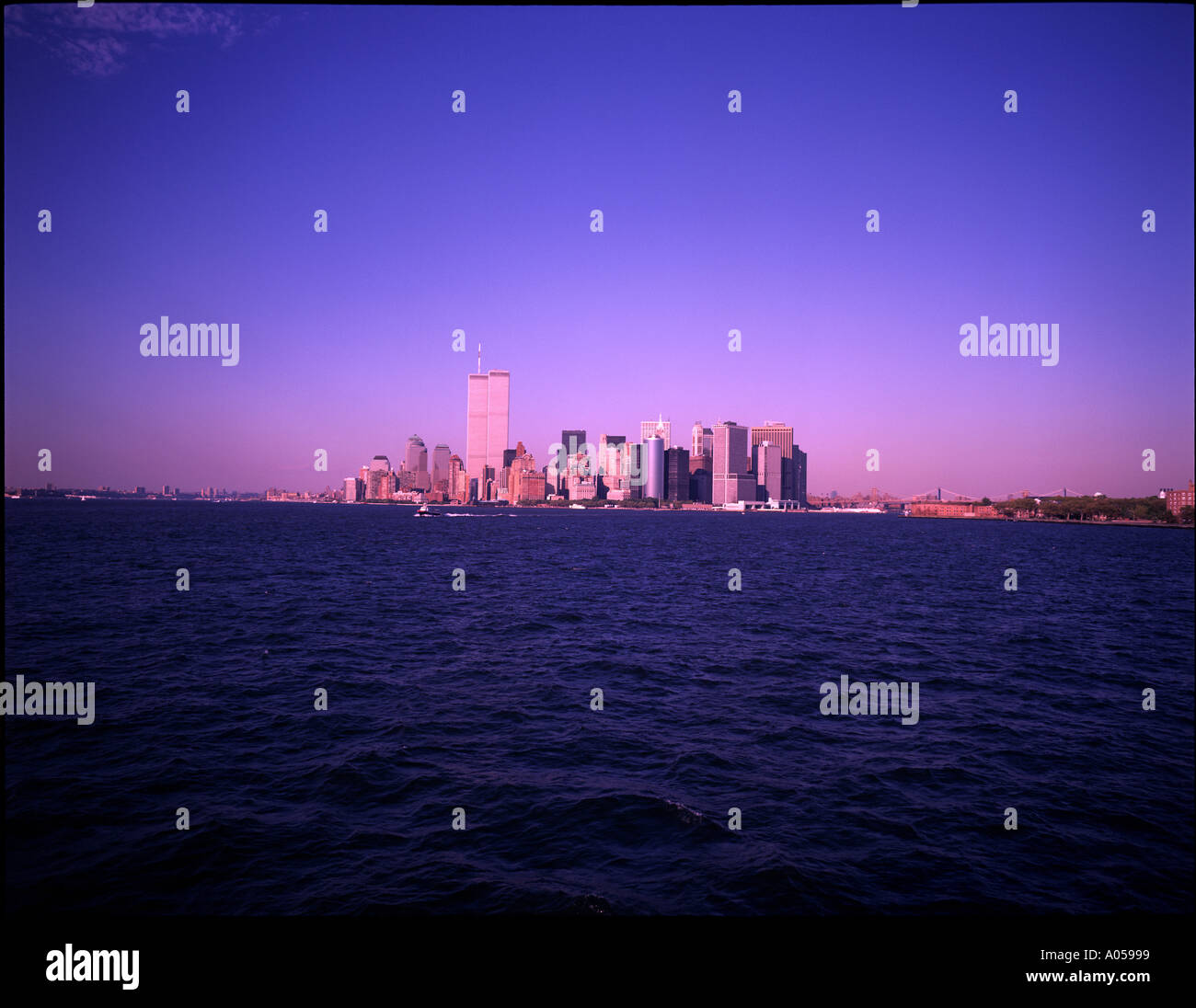 New York City , Manhatten Skyline, USA Stock Photo - Alamy