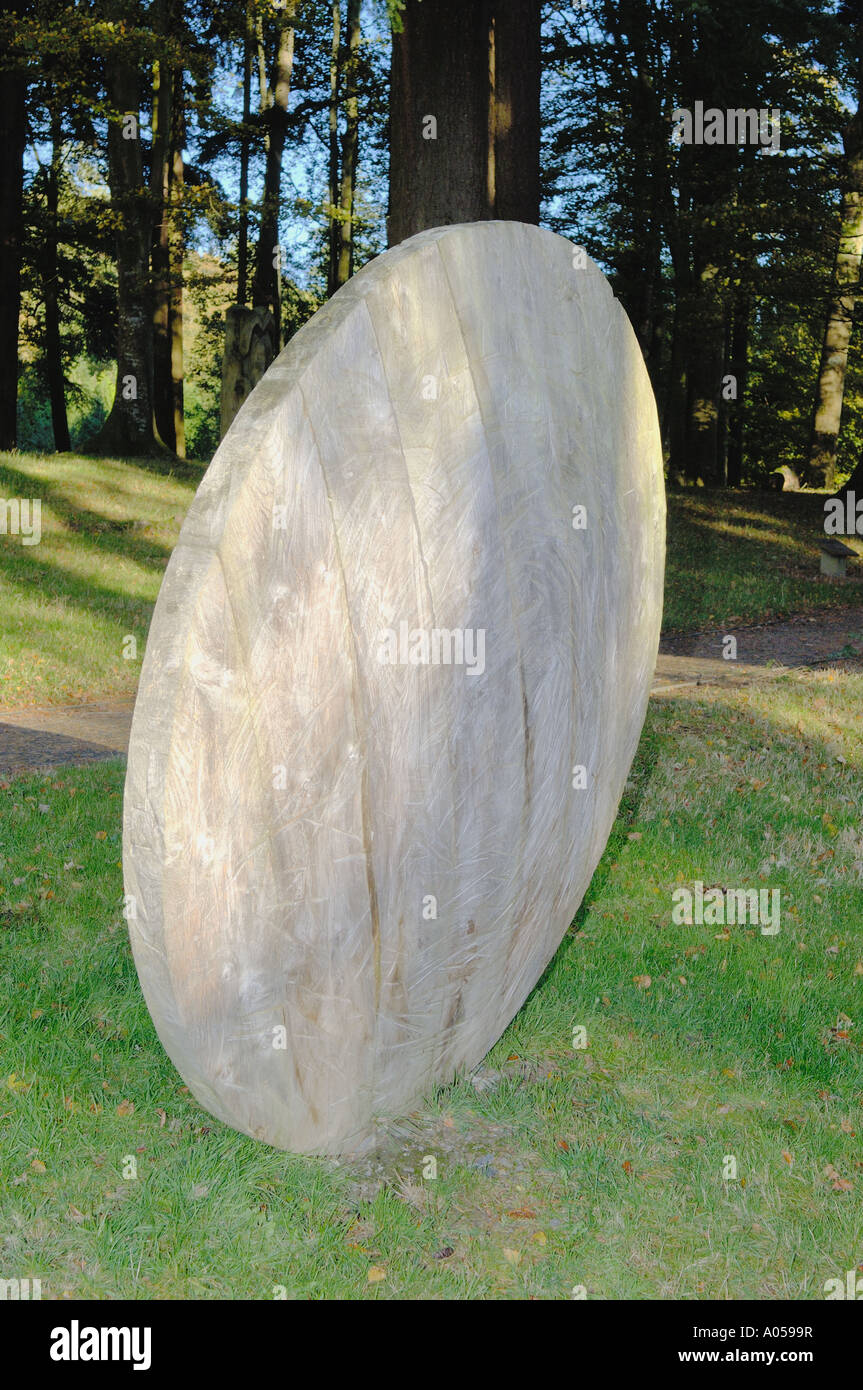 Discus Sculpture by Kazys Venclovas Sculpture Trail Lake Vyrnwy Mid ...