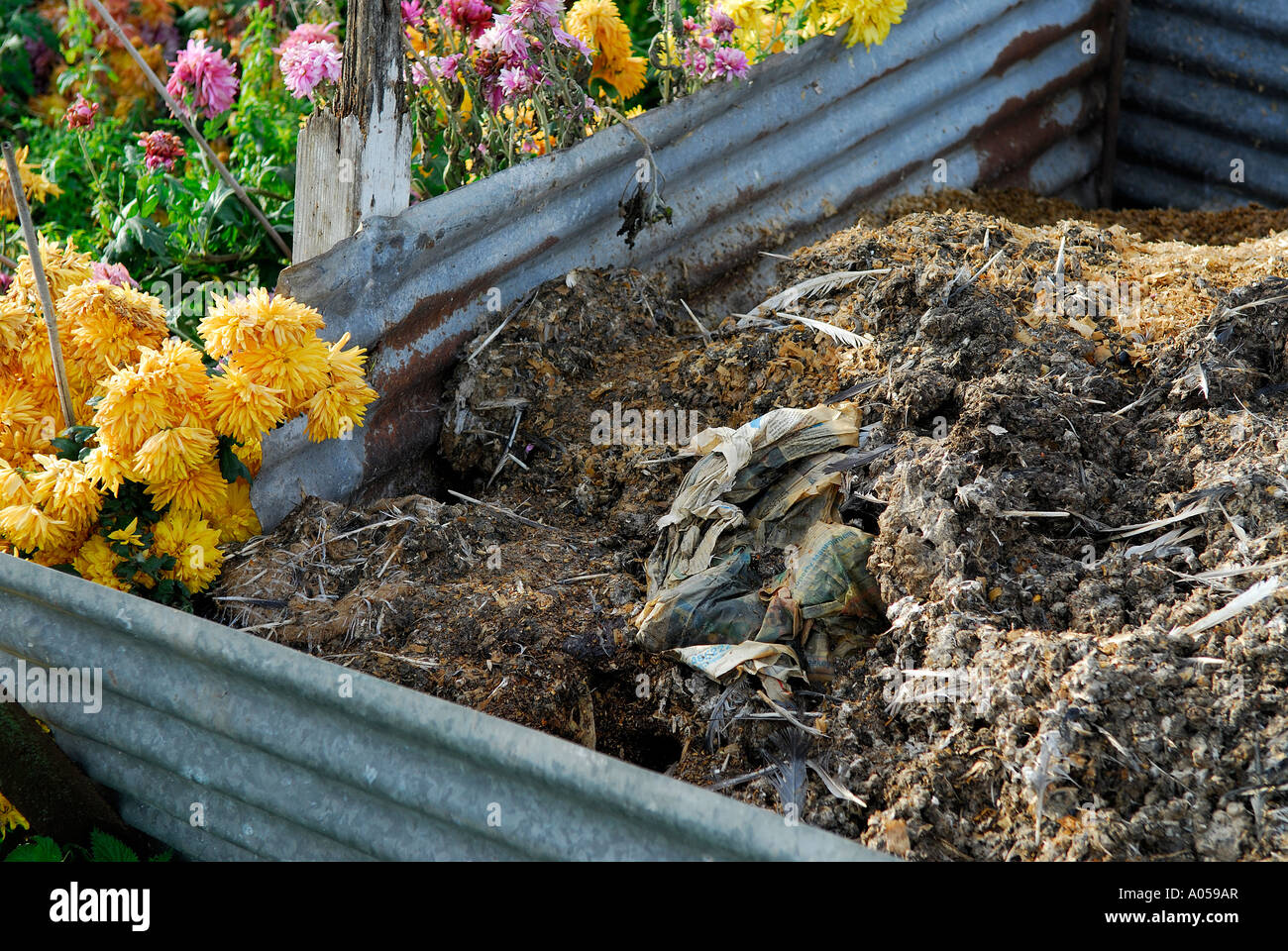Compost heap allotment hi-res stock photography and images - Alamy