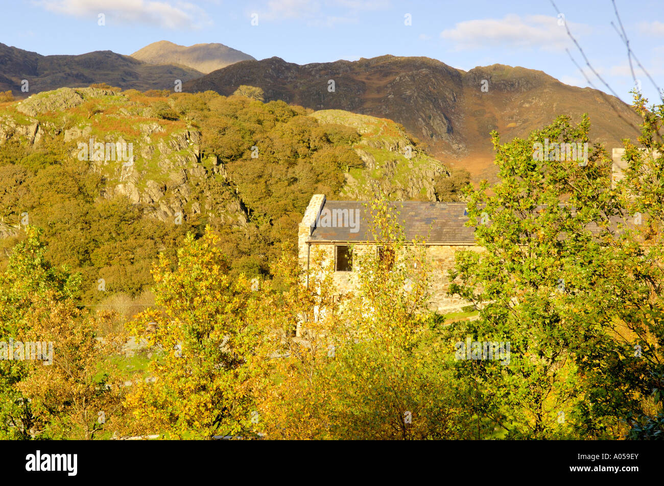 Sygun Copper Mine Beddgelert Snowdonia North West Wales Stock Photo - Alamy