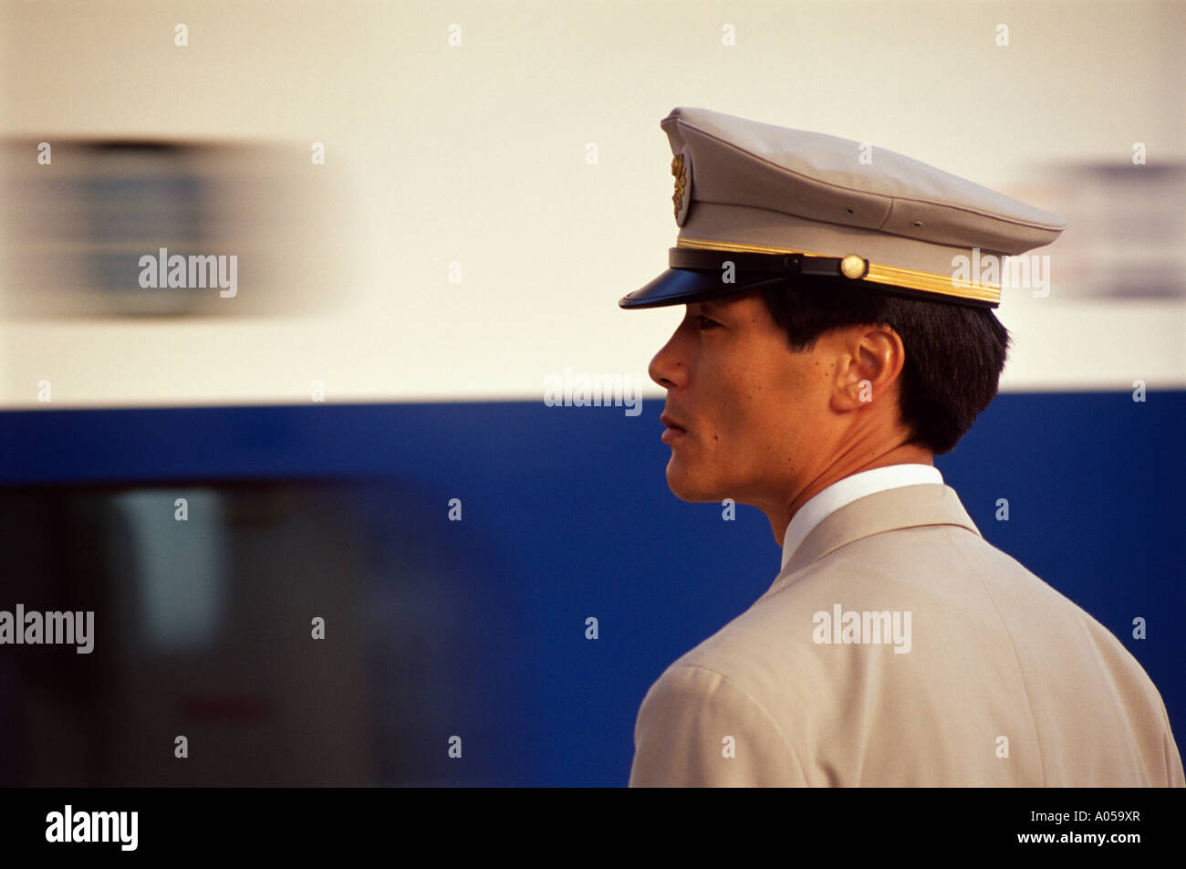 Bullet train guard hi-res stock photography and images - Alamy