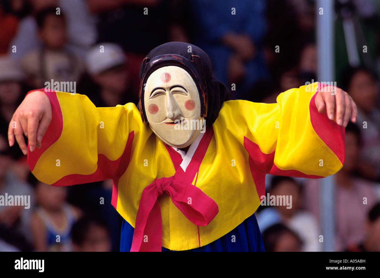 Andong, Hahoe Village, Mask Dance Stock Photo - Alamy
