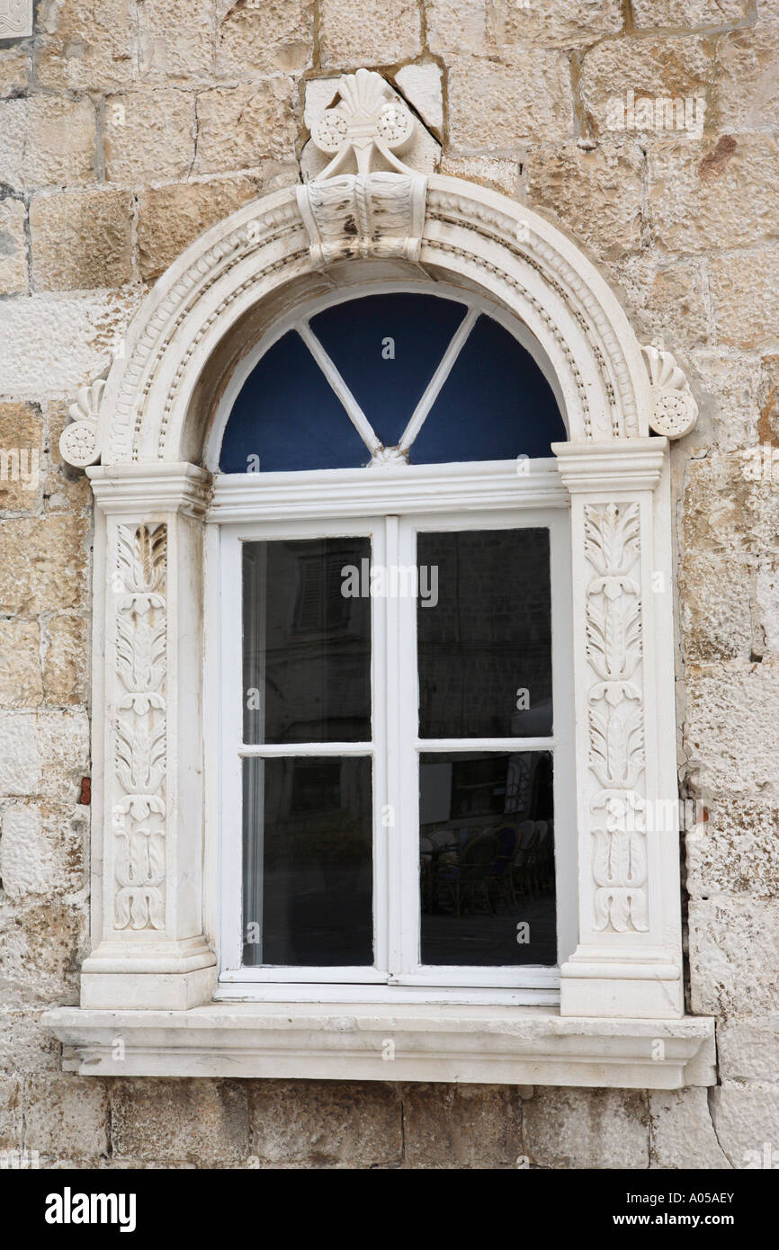 Town Hall Window, Trogir, Croatia Stock Photo - Alamy