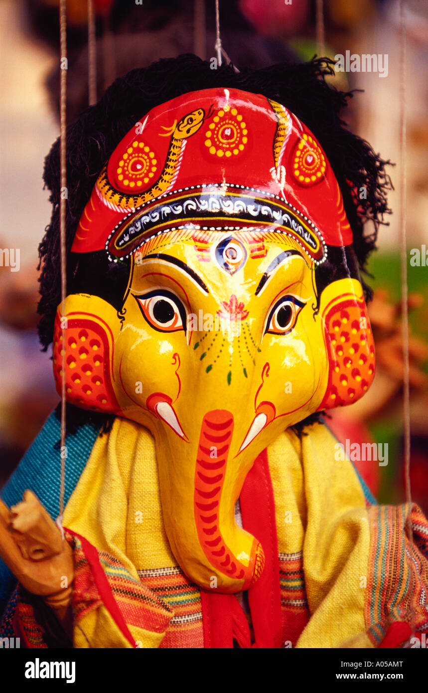 Kathmandu, Ganesh Puppet, Day Stock Photo - Alamy