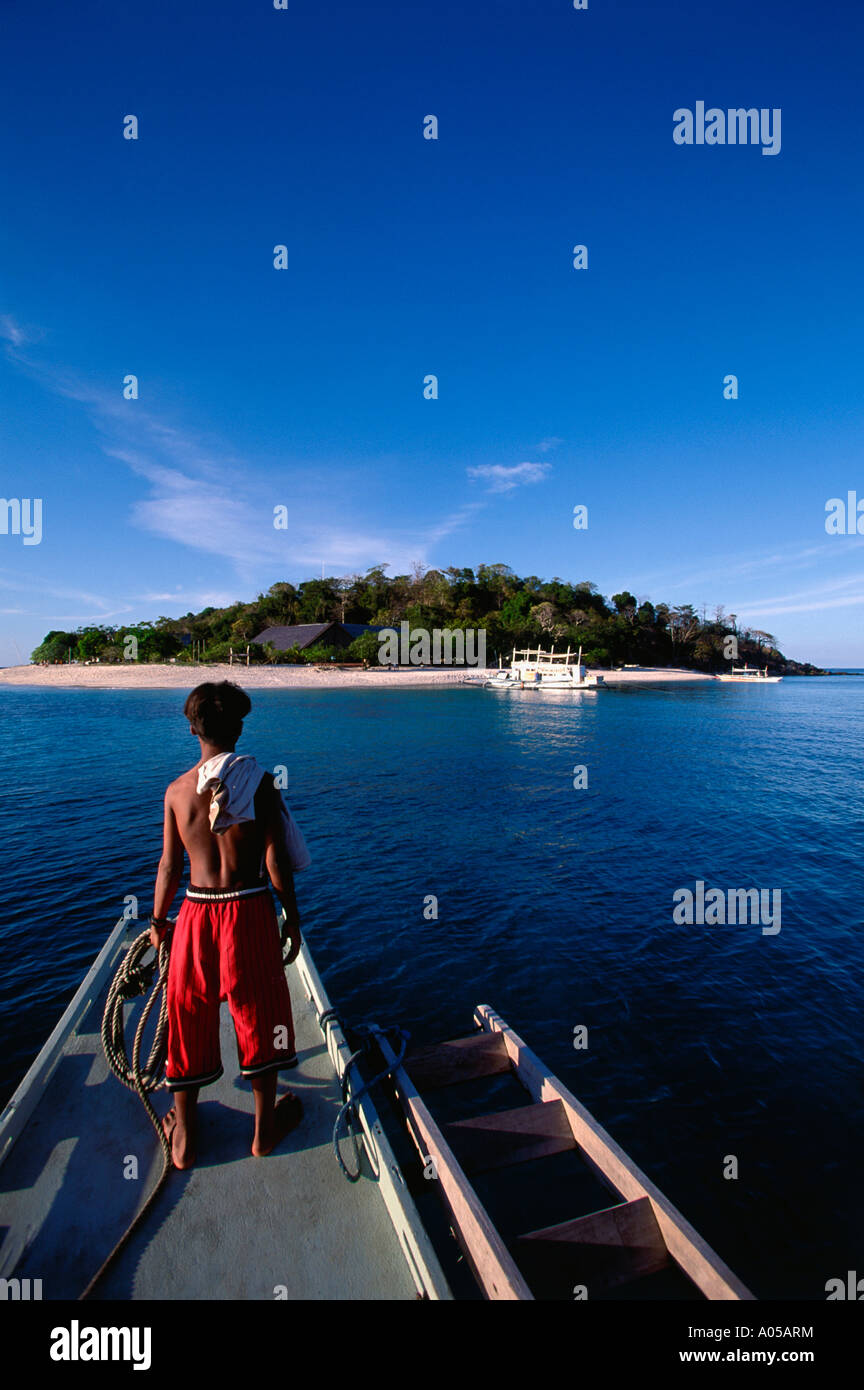 View From Boat to Palawan Island, Day Stock Photo - Alamy