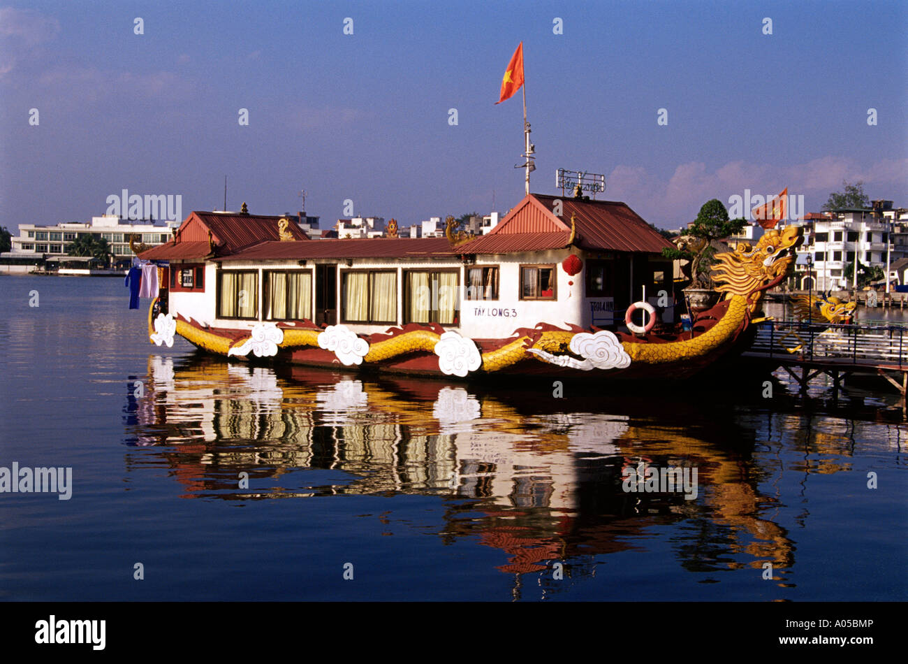 Hanoi, West Lake & Boat, Day Stock Photo - Alamy