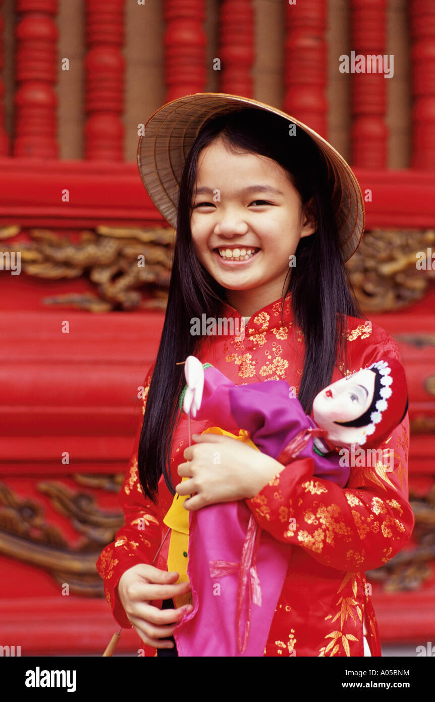 Young Girl In Traditional Costume Stock Photo - Alamy