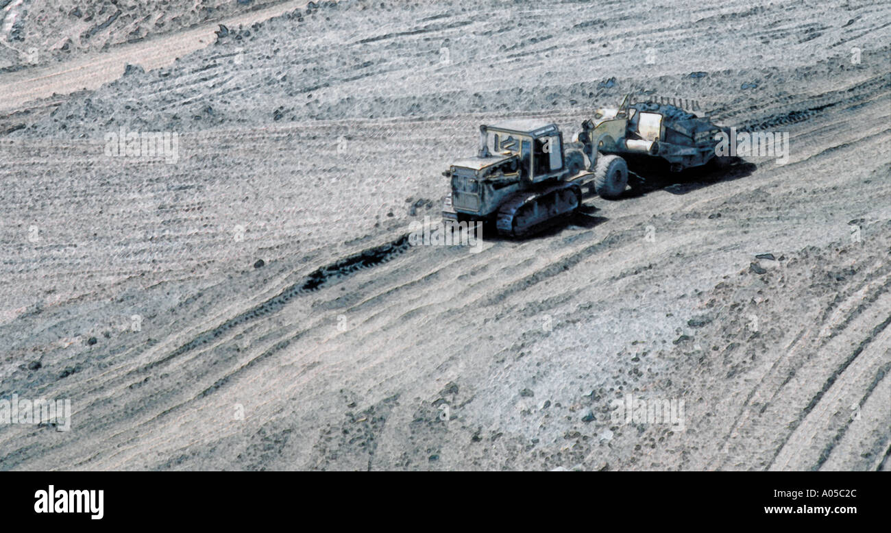 quarry in Northumberland Stock Photo - Alamy