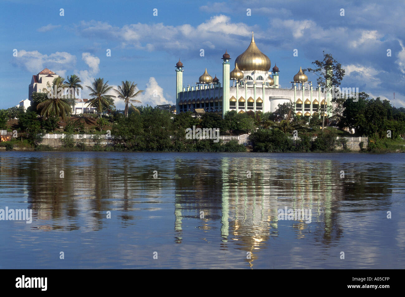 Malaysia, Sarawak, Kuching, State Mosque Stock Photo - Alamy