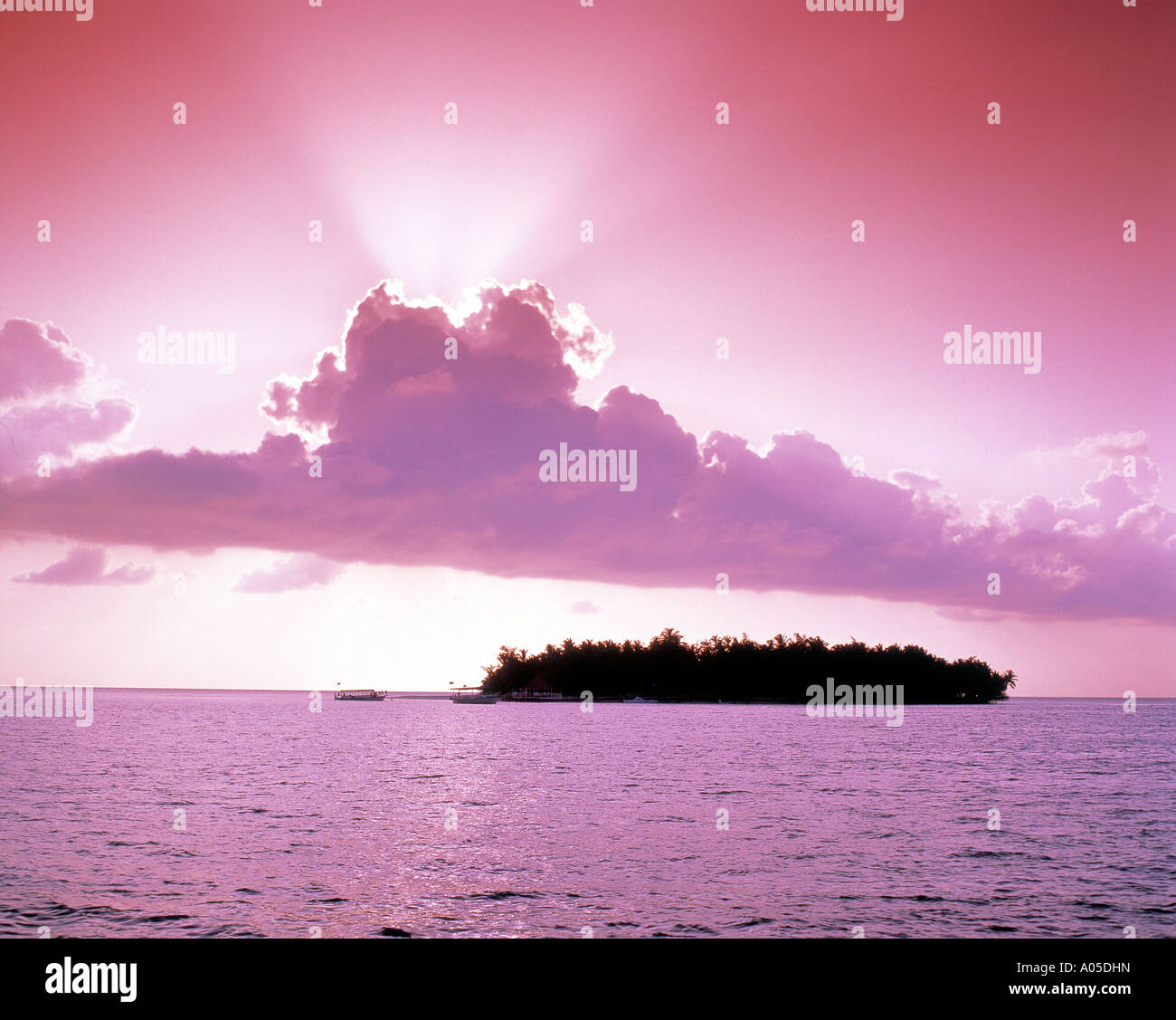 Male Atoll, Thuru Stock Photo - Alamy
