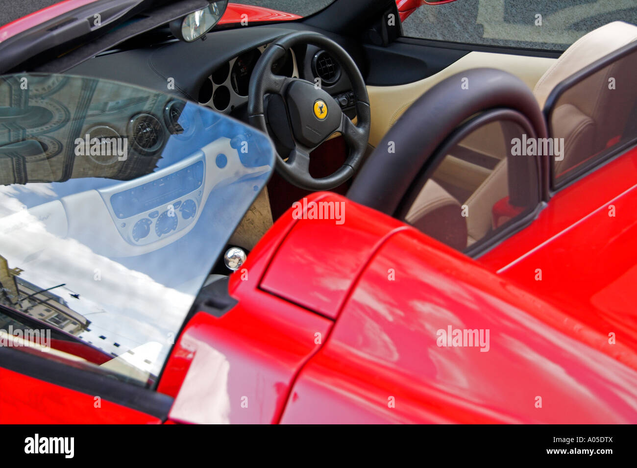 Ferrari interior hi-res stock photography and images - Alamy