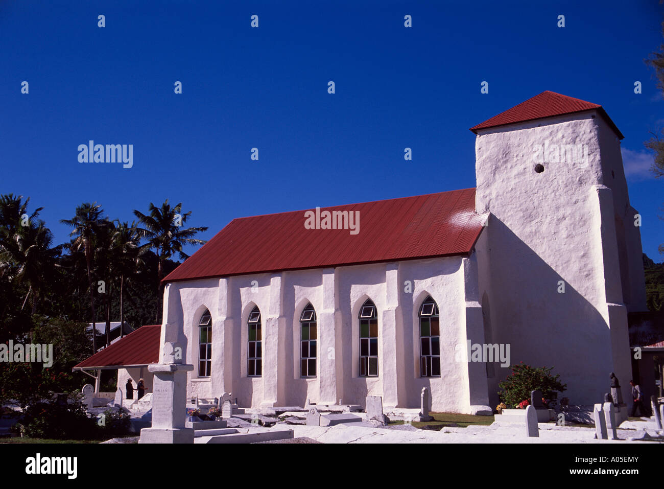Rarotonga avarua cicc church hi-res stock photography and images - Alamy