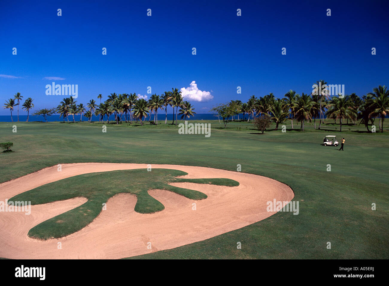 Fiji, Denerau Golf Course Stock Photo - Alamy